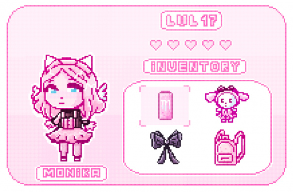 Vtuber Monika｡.｡:+* | Monika 諾 ♡| she/her | 17 yo |♡ тг: https://t.me ...